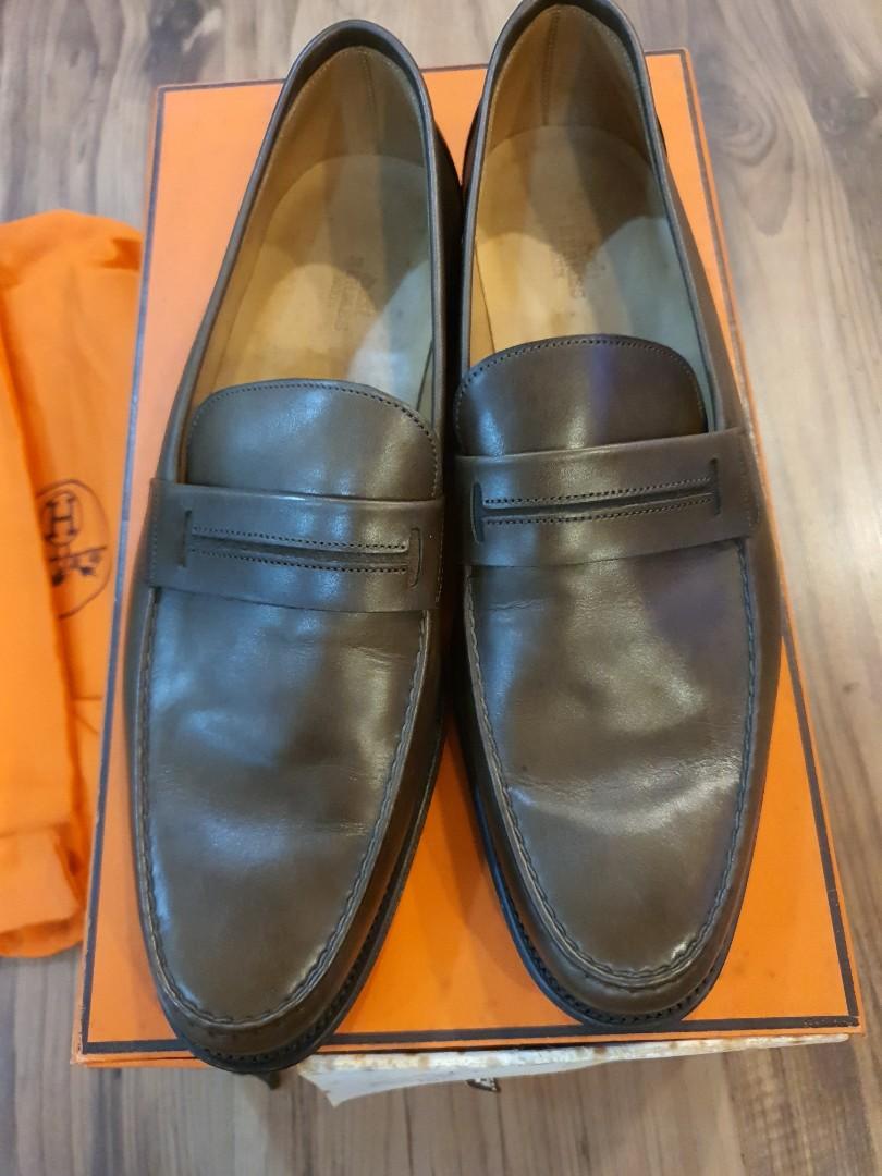 Hermes authentic men, Luxury, Sneakers & Footwear on Carousell