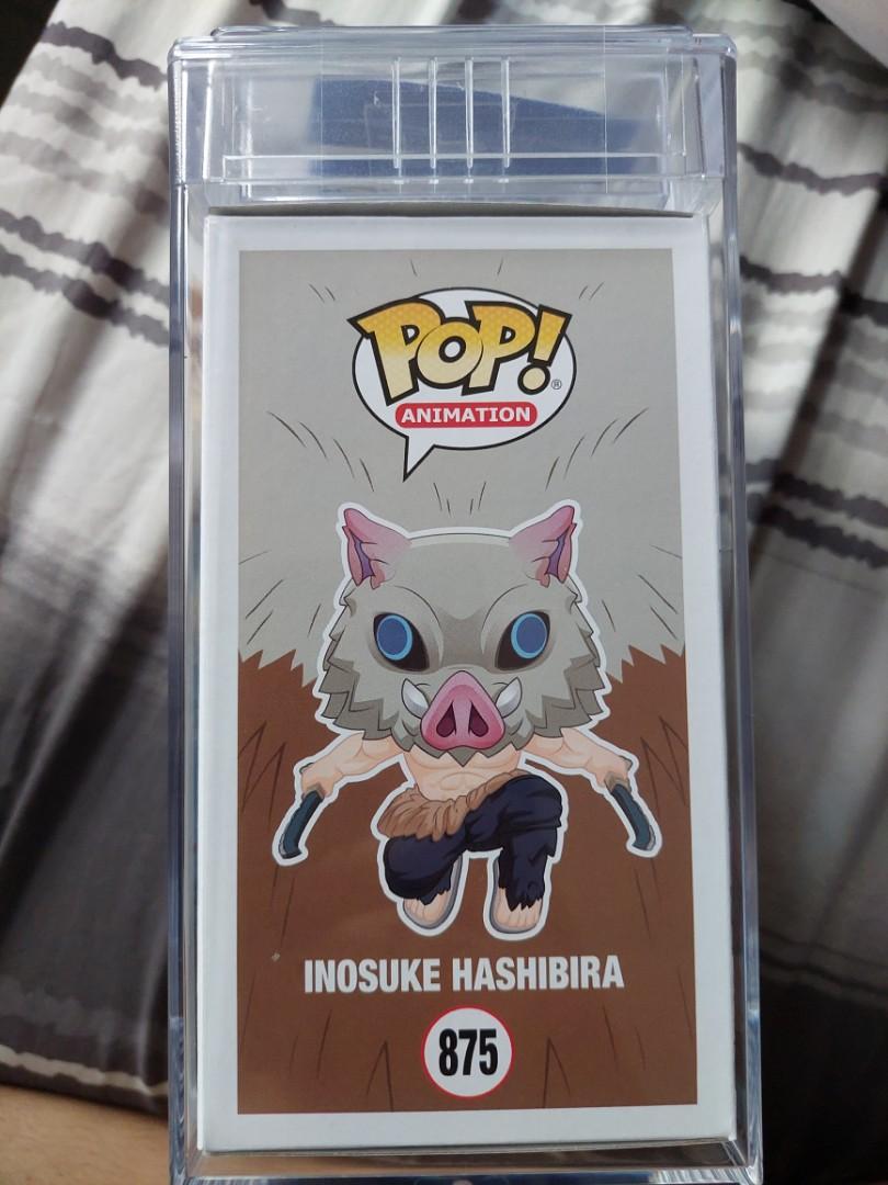 Inosuke Hashibira Flocked funko pop signed, Hobbies & Toys, Toys ...