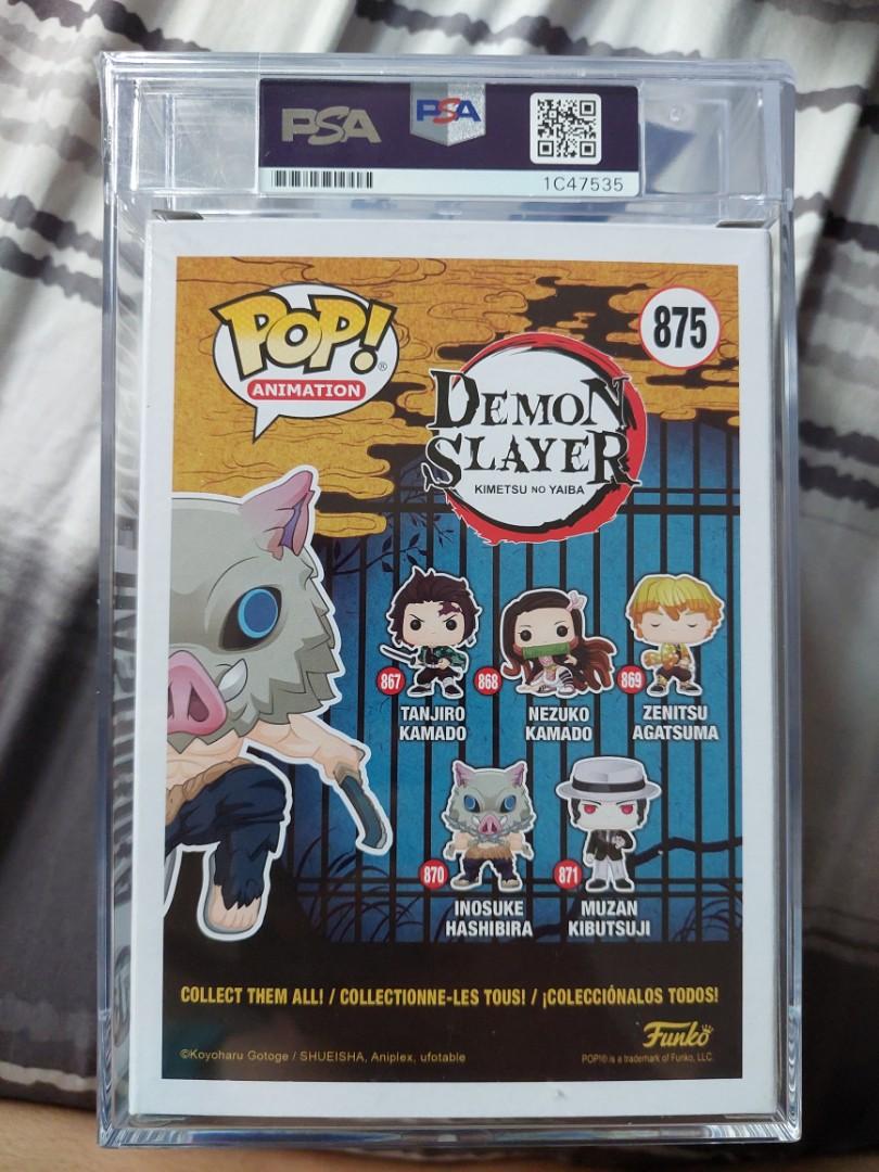 Inosuke Hashibira Flocked funko pop signed, Hobbies & Toys, Toys ...