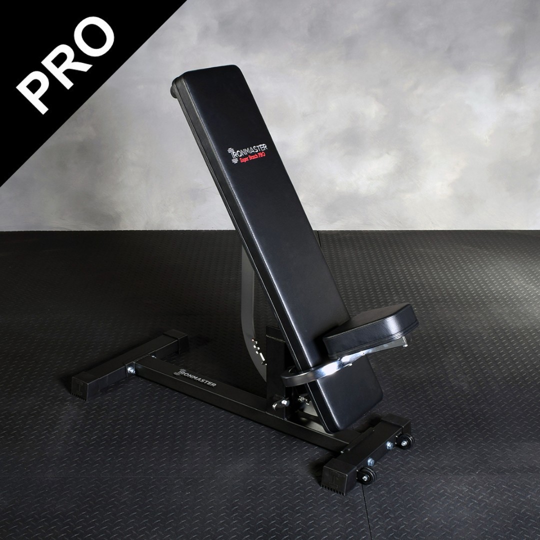 Ironmaster Super Bench Pro with Dips Bar, Sports Equipment, Exercise ...