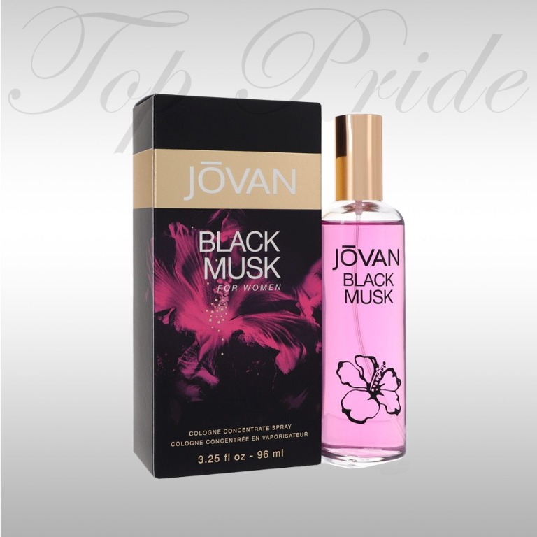 Jovan Black Musk For Woman EDC 傑班慾女黑麝香古龍水96ml, 美容＆個人護理, 健康及美容 - 香水＆香體噴霧 - Carousell