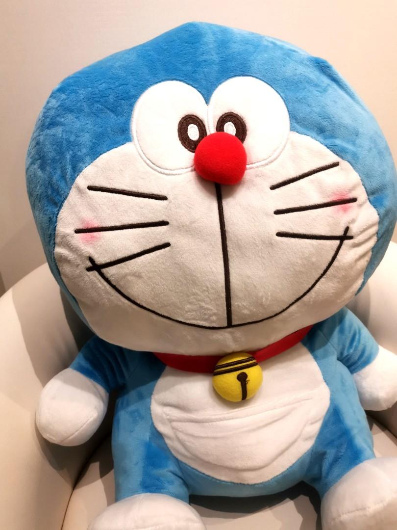 Jumbo Doraemon plush, Hobbies & Toys, Toys & Games on Carousell