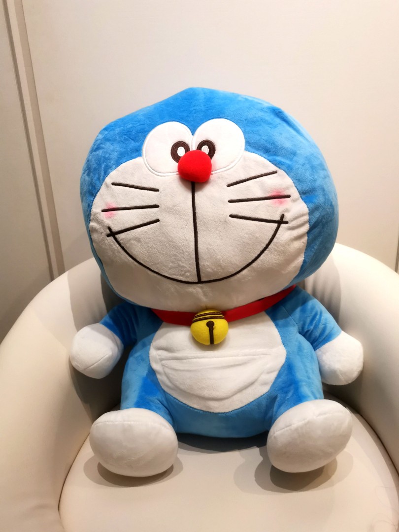 Jumbo Doraemon plush, Hobbies & Toys, Toys & Games on Carousell