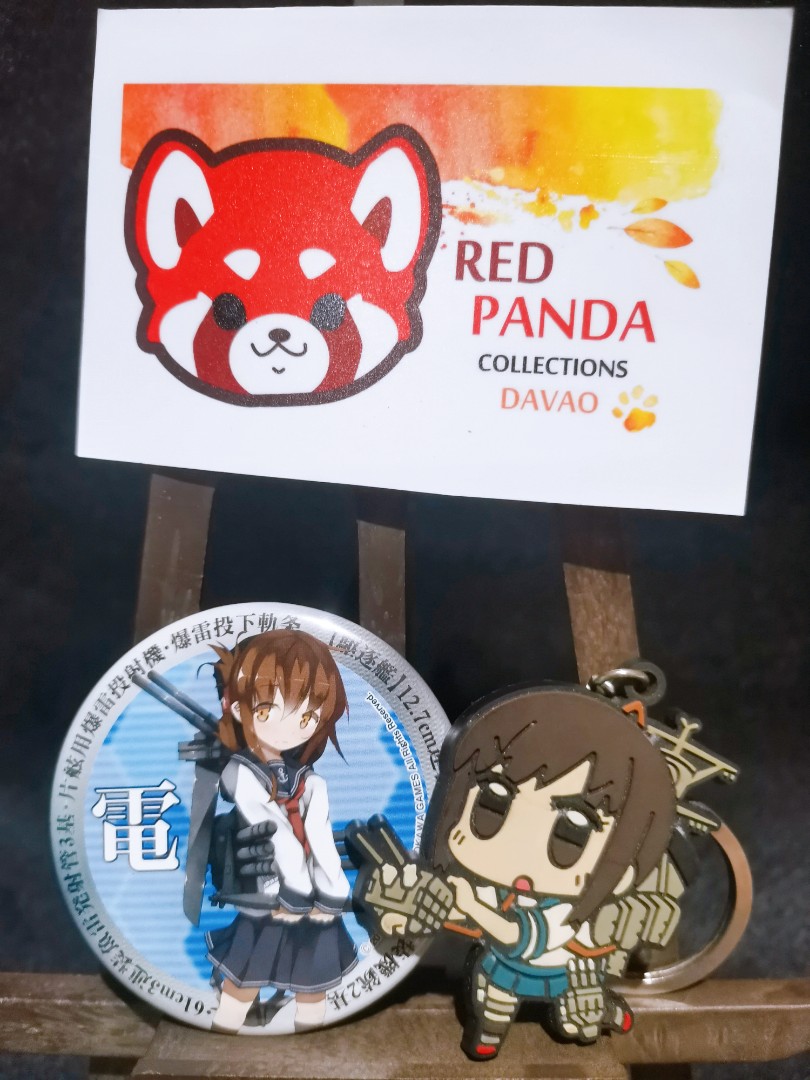 Kancolle Kantai Collection Anime Badge Pins and Ball 3in1 Set, Hobbies ...