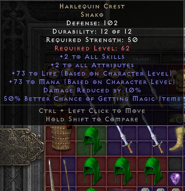 Ladder Diablo 2 Resurrected (D2R)Shako-PC, Video Gaming, Video Games ...