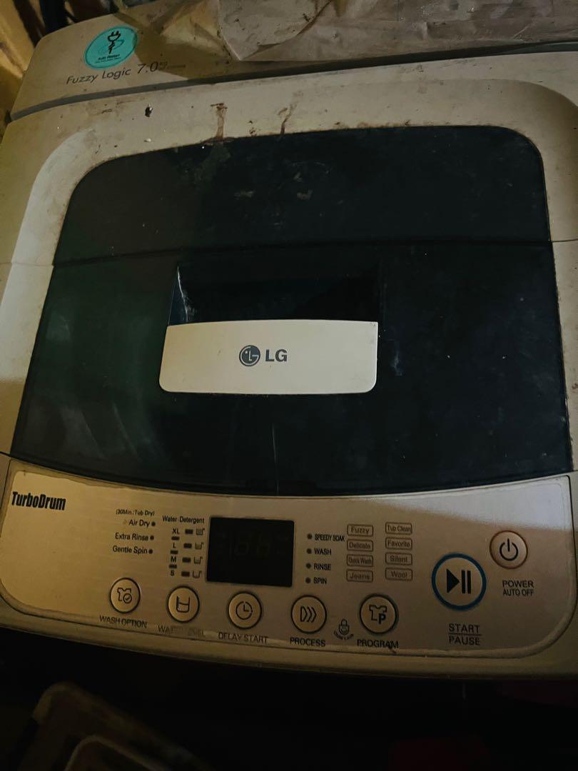 LG Washing machine (defective), TV & Home Appliances, Washing Machines ...