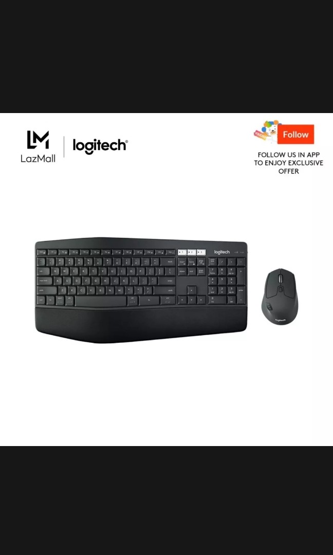 Logitech MK850 wireless keyboard + mouse combo, Computers & Tech, Parts & Accessories, Computer ...
