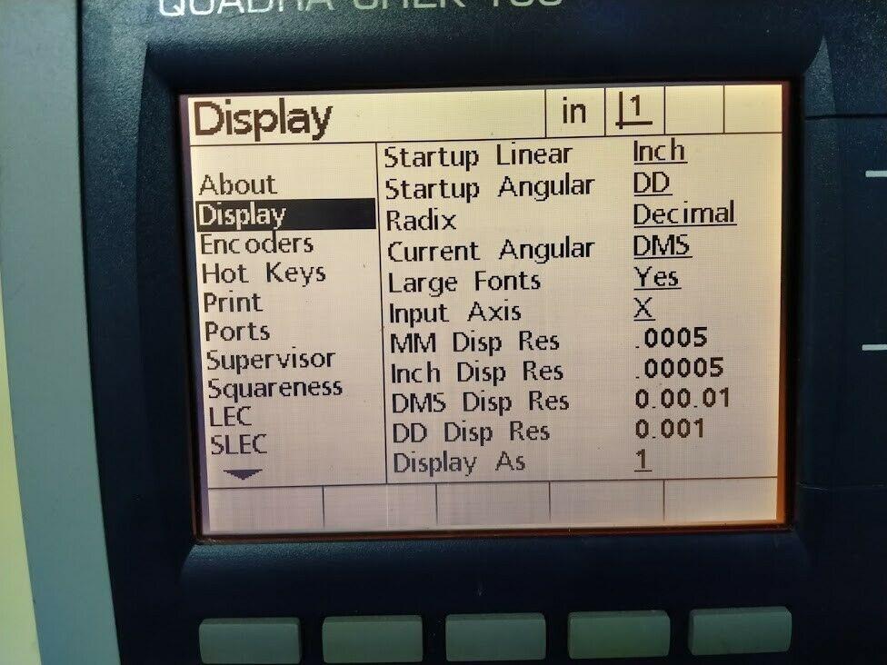 Metronics Inc Quadra-chek 100 V2.06 Digital Readout Interface ...