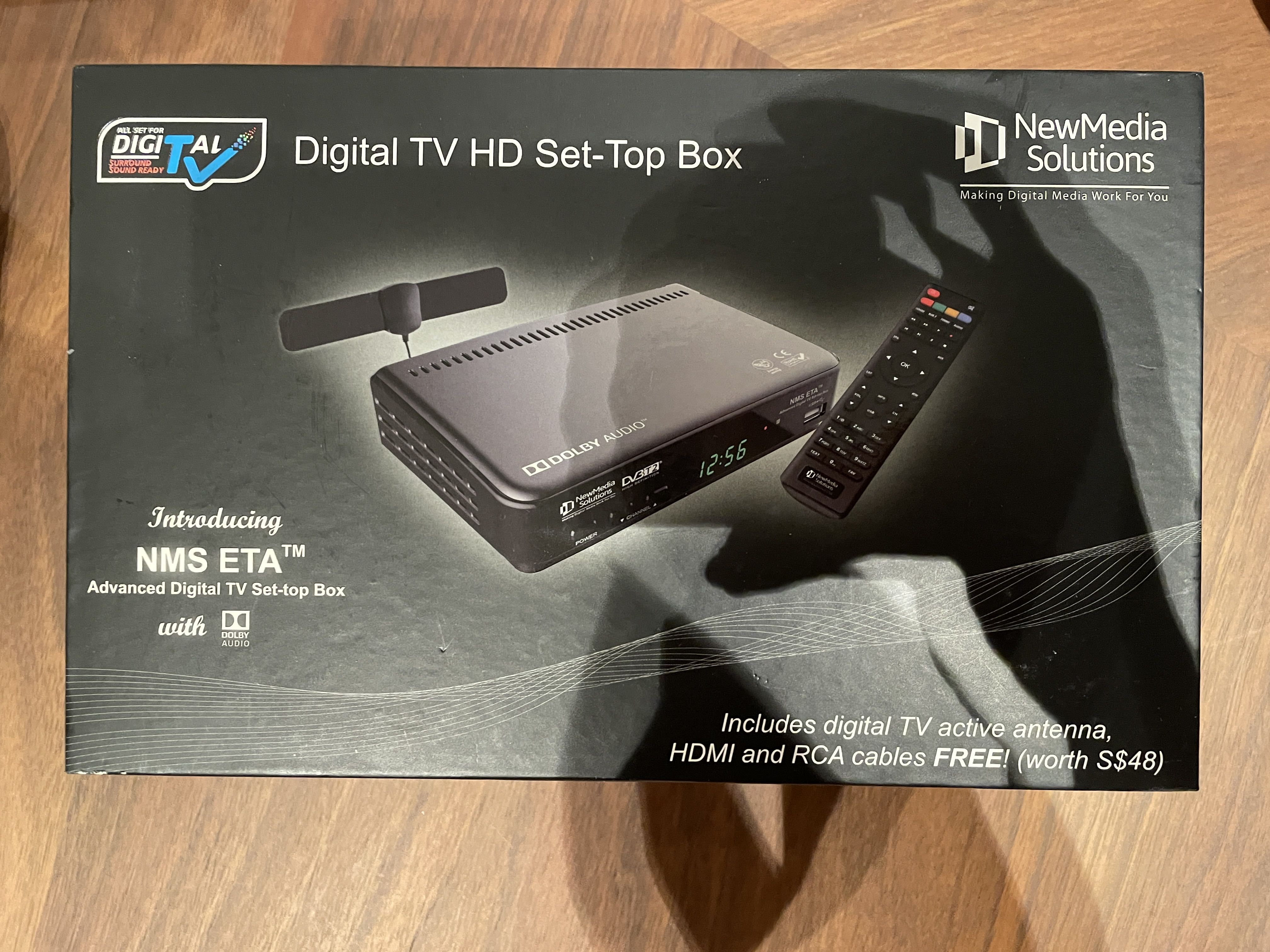 New Media Solution Digital TV HD Set-up Box, TV & Home Appliances, TV ...