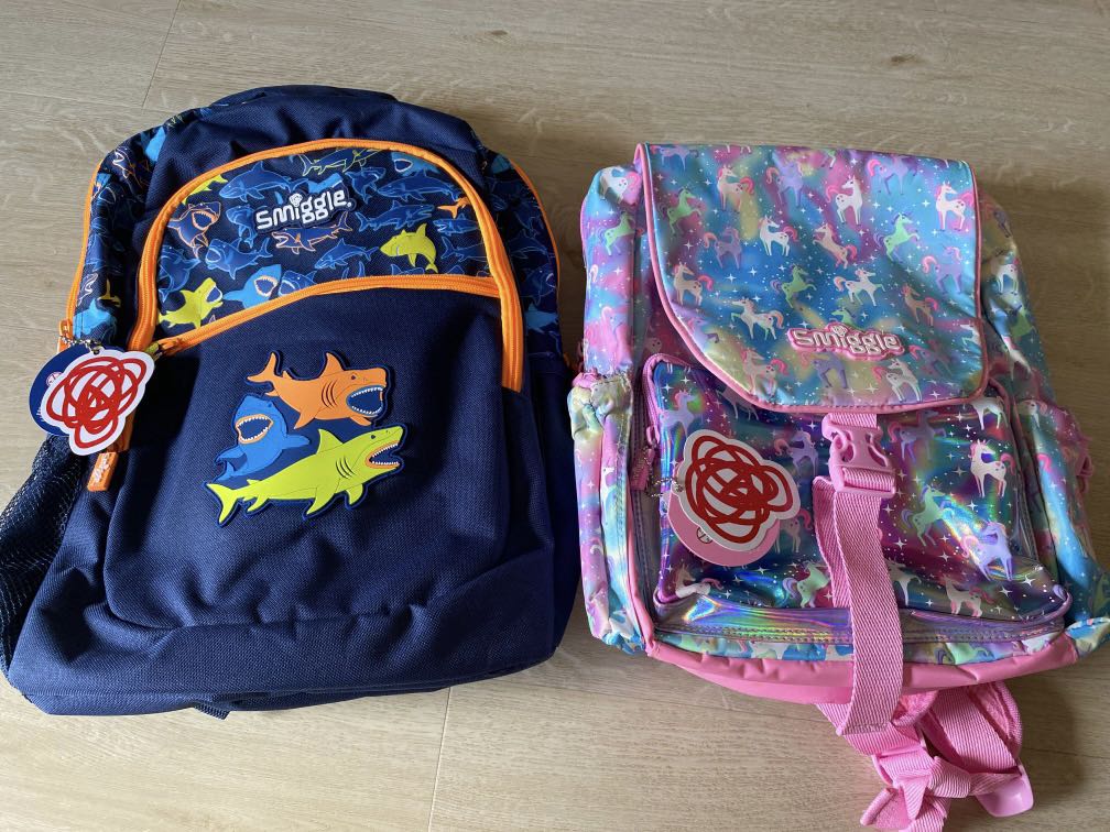 New Smiggle bags, Babies & Kids, Babies & Kids Fashion on Carousell