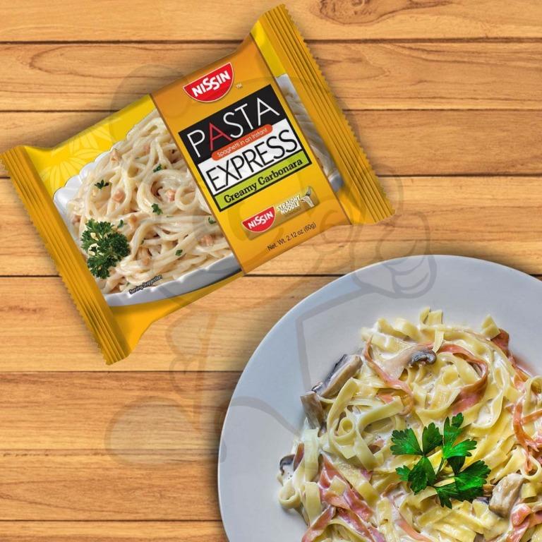 Nissin Pasta Express Creamy Carbonara (20 x 60g), Food & Drinks ...