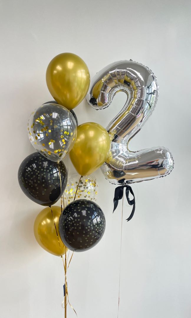 Number balloon package helium, Hobbies & Toys, Stationery & Craft ...