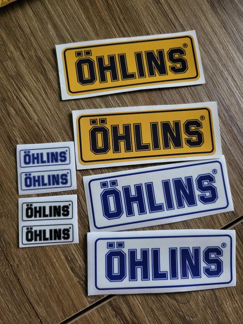 OHLINS STICKER BRAND NEW, Motorcycles, Motorcycle Accessories on Carousell