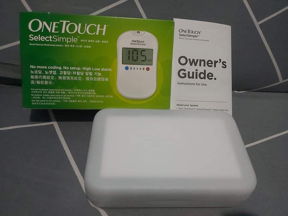 OneTouch Select Simple Blood Glucose Monitoring System, Health ...