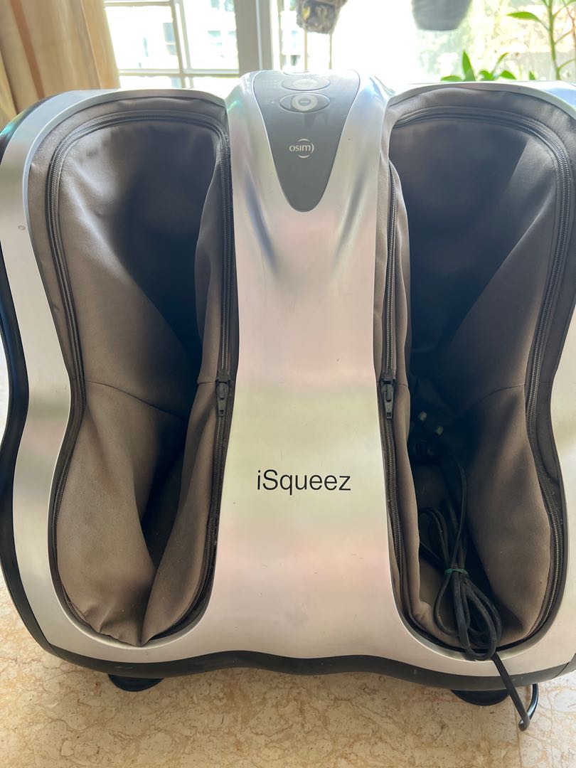 Osim iSqueez, Health & Nutrition, Massage Devices on Carousell