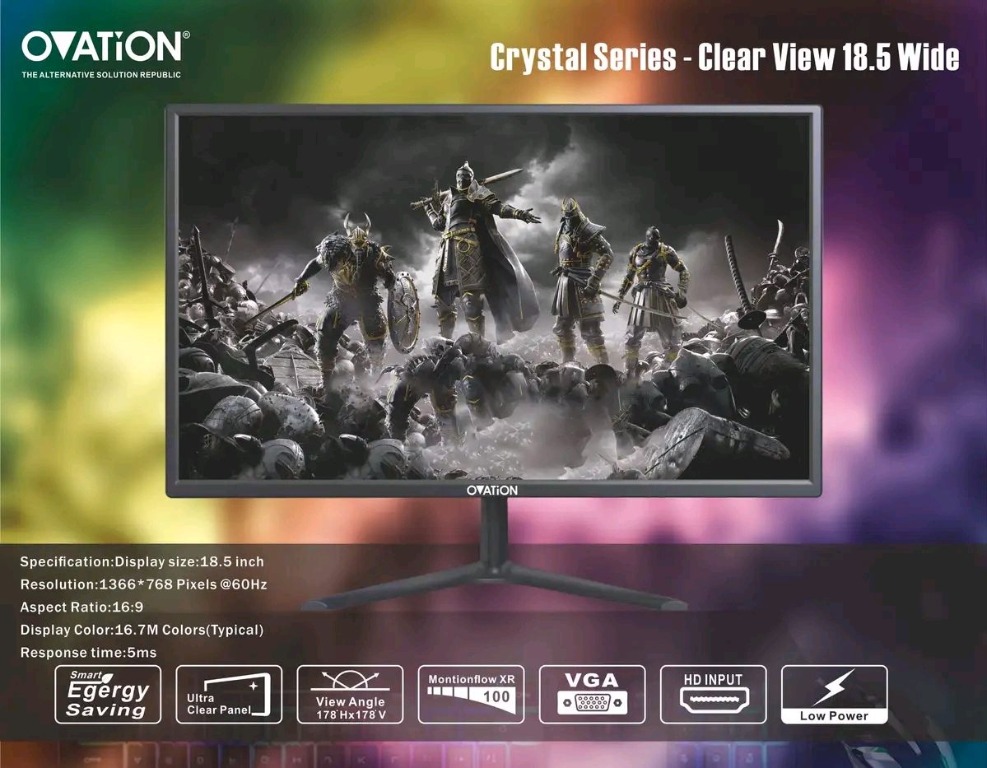 Ovation 18.5 LED Monitor, Computers & Tech, Desktops on Carousell