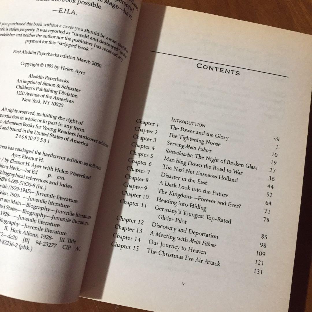 Parallel Journeys by Eleanor Ayer, Helen Waterford & Alfons Heck ...