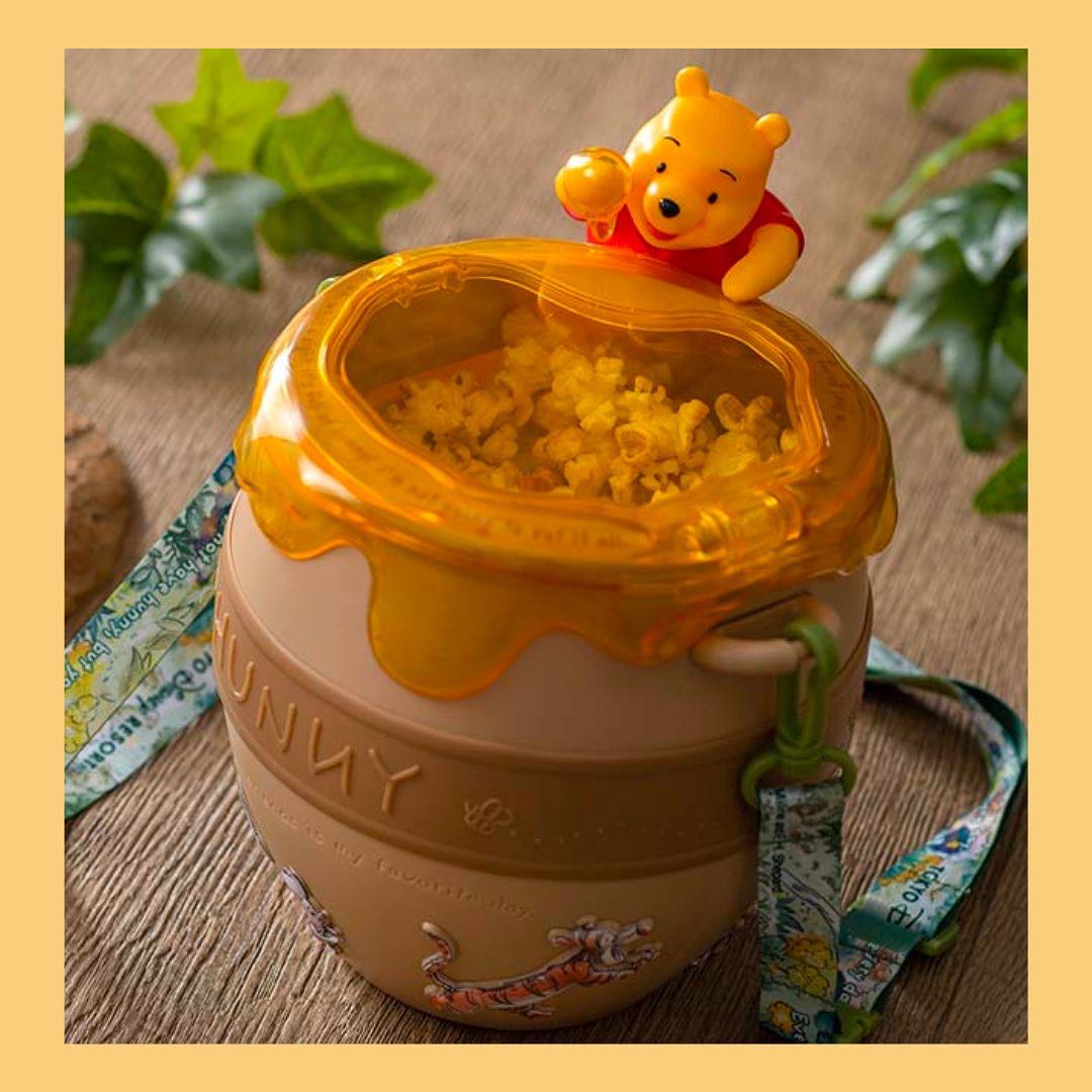 (PO) Authentic Japan Tokyo Disney Resort Winnie the Pooh Hunny Popcorn ...