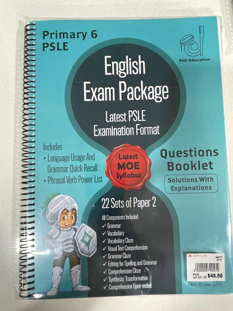 PSLE English exam package, Hobbies & Toys, Books & Magazines ...