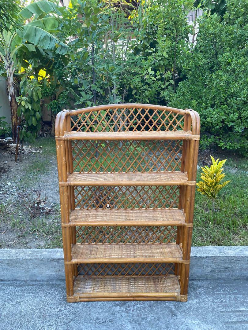 rattan display shelf, Furniture & Home Living, Home Decor, Other Home ...