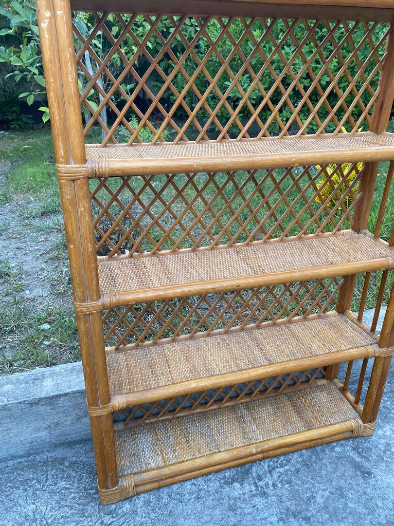 rattan display shelf, Furniture & Home Living, Home Decor, Other Home ...