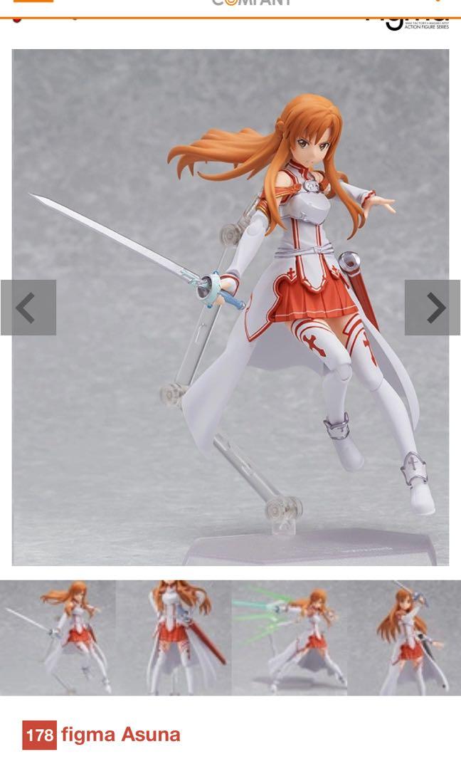 SAO Asuna Figma 178 Action Figure, Hobbies & Toys, Memorabilia ...