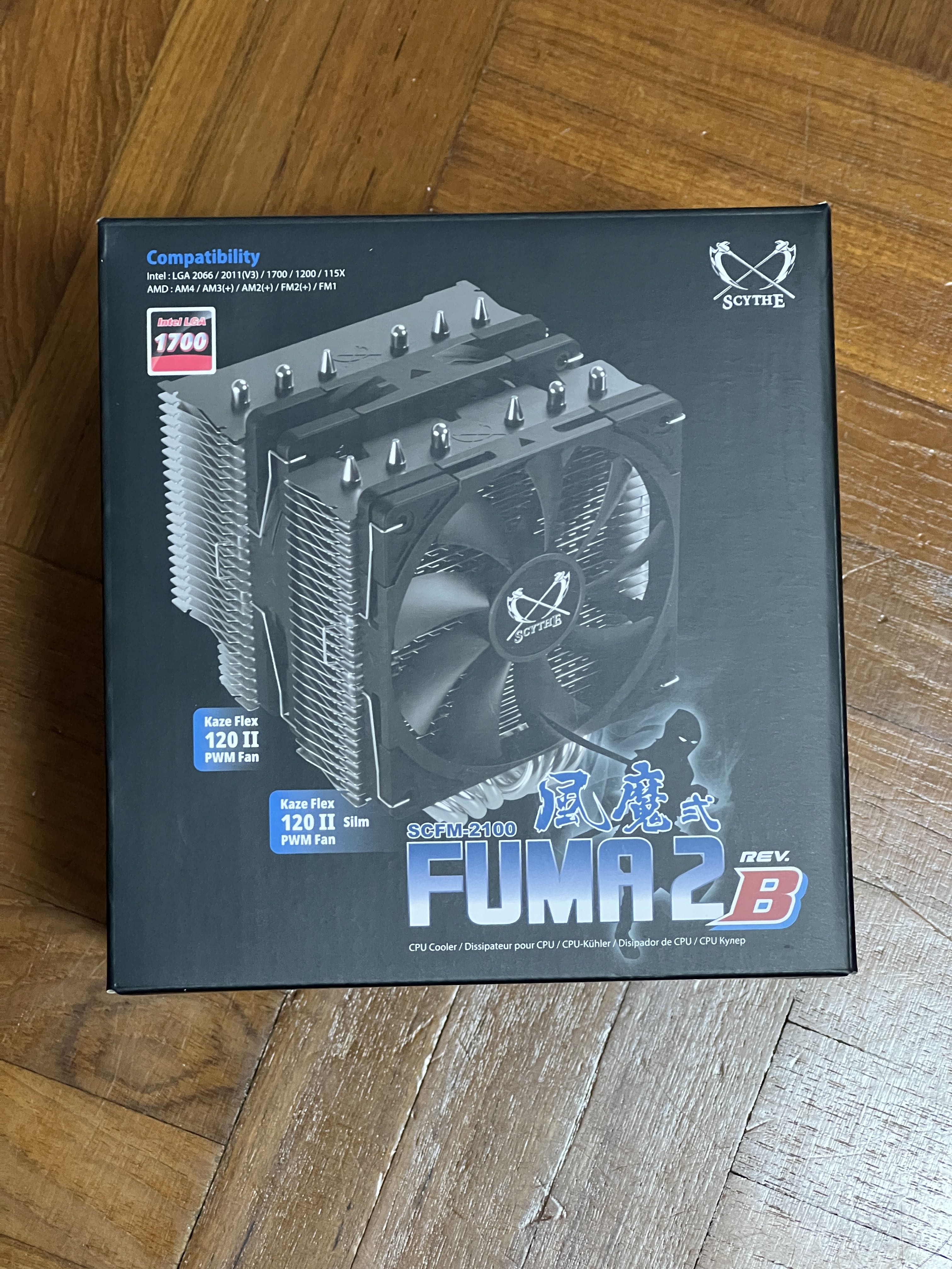 Scythe Fuma 2 Rev.B CPU Tower Cooler (Brand New), Computers & Tech ...