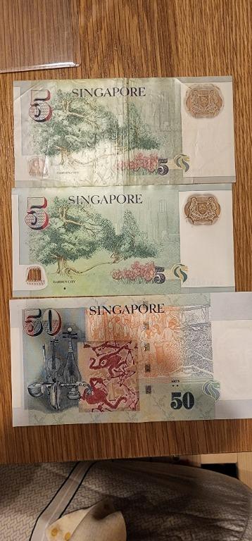 SGD Notes with nice numbers, Hobbies & Toys, Memorabilia & Collectibles ...