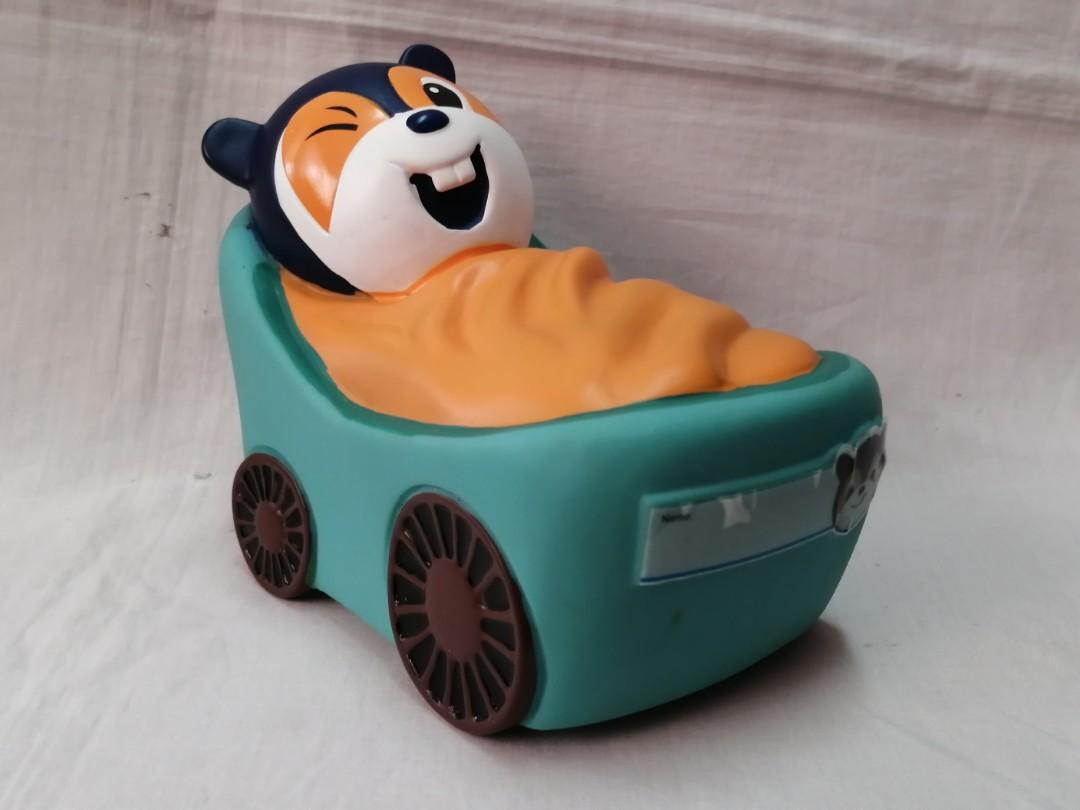 Singapore Post Office Saving Bank POSB Squirrel Coin Bank Money Box New ...