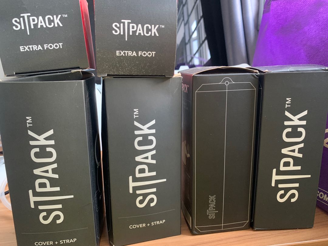 Sitpack x 2, Furniture & Home Living, Furniture, Chairs on Carousell