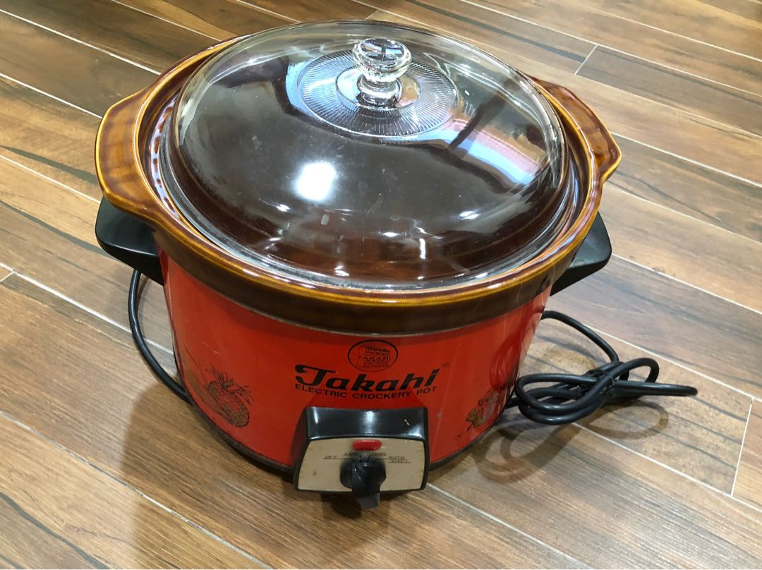 Takahi Slow Cooker (1606A) 5.2L, TV & Home Appliances, Kitchen ...