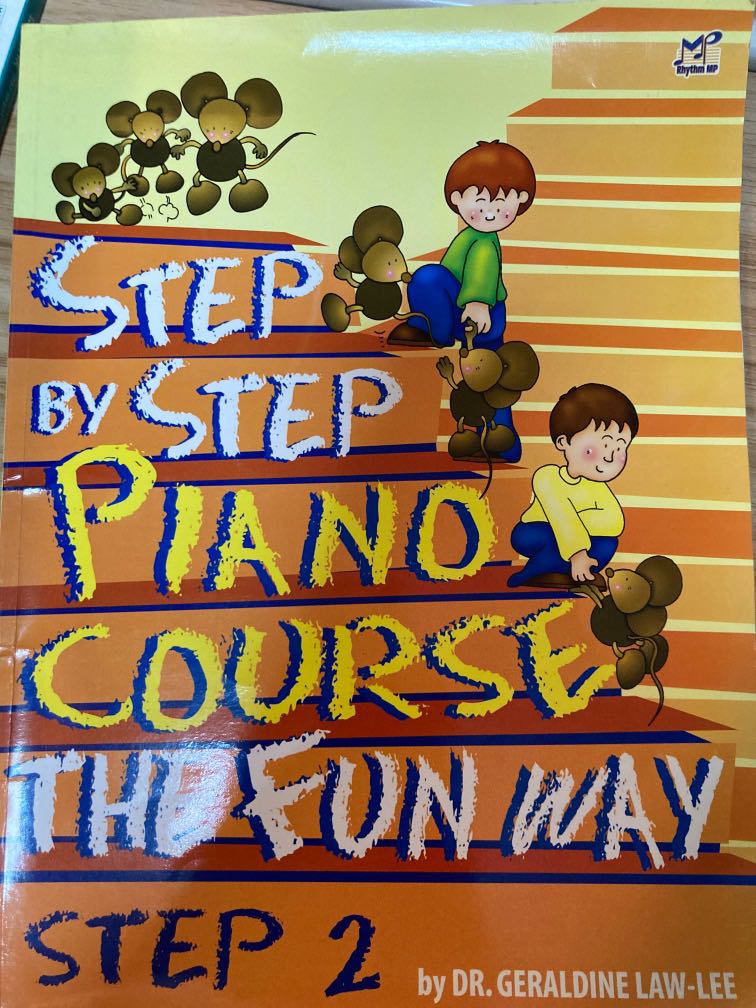 Step By Step Piano Course The Fun Way Step 2, 興趣及遊戲, 音樂樂器 & 配件, 音樂與媒體 ...