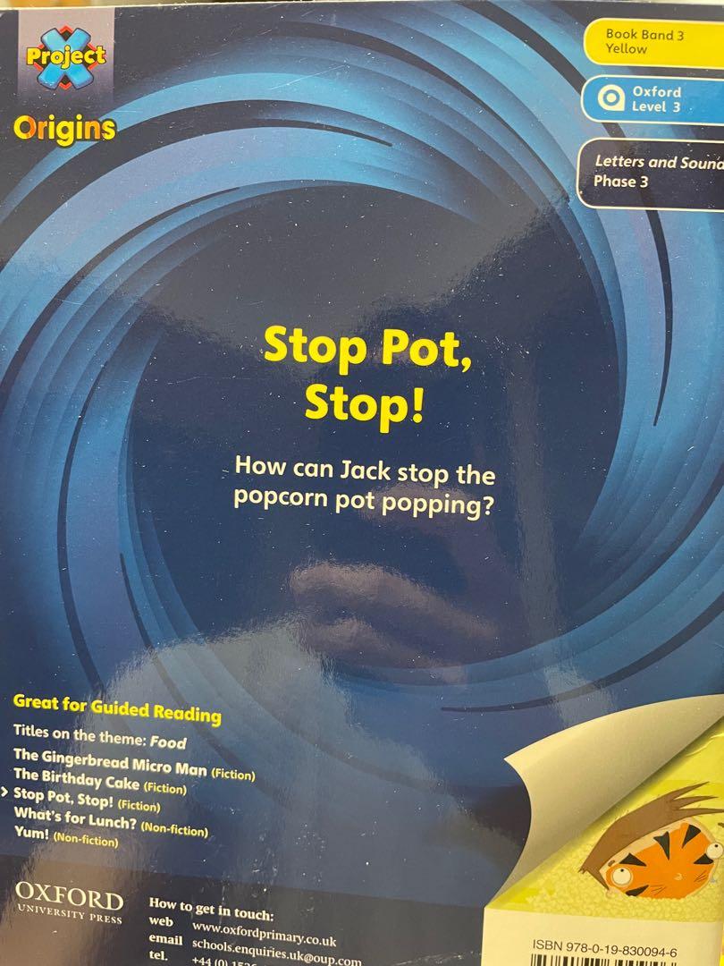 Stop Pot, Stop! - Storybook, 興趣及遊戲, 書本 & 文具, 小說及非小說 - Carousell