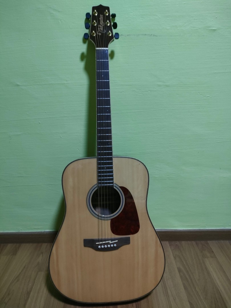 Takamine G series GD93-NAT Dreadnought Acoustic Guitar, Hobbies & Toys ...