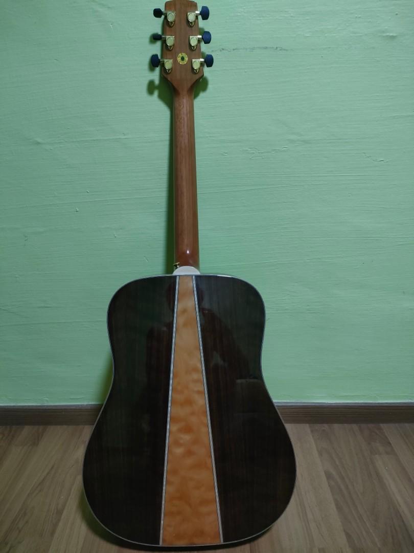 Takamine G series GD93-NAT Dreadnought Acoustic Guitar, Hobbies & Toys ...