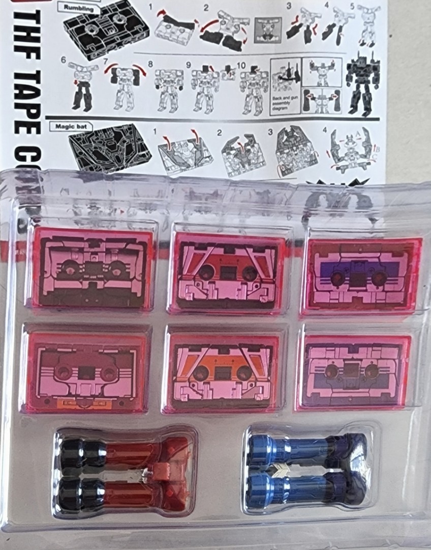 Transformers Tape deformation THF tape corps aka KO MP tapes, Hobbies ...