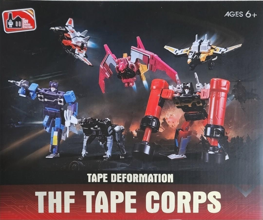 Transformers Tape deformation THF tape corps aka KO MP tapes, Hobbies ...