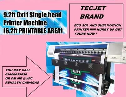 tecjet 6ft/ dx 11, Computers & Tech, Printers, Scanners & Copiers on ...