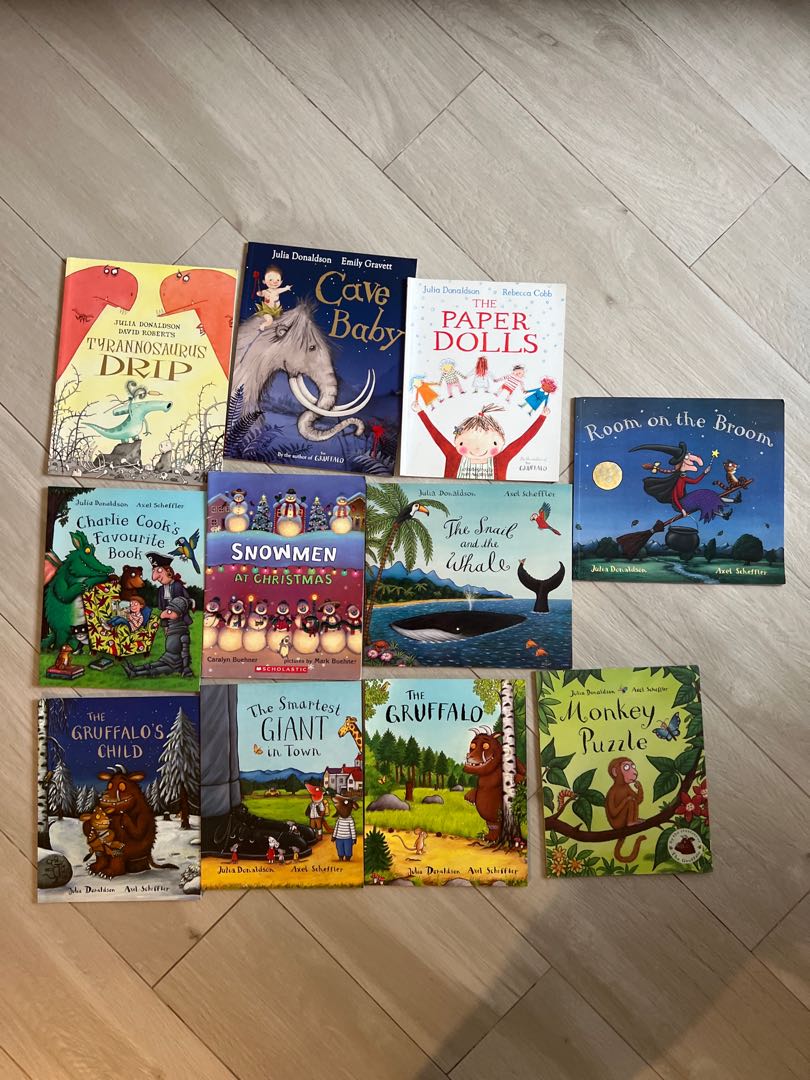The gruffalo and other popular story books, 興趣及遊戲, 書本 & 文具, 小朋友書 ...