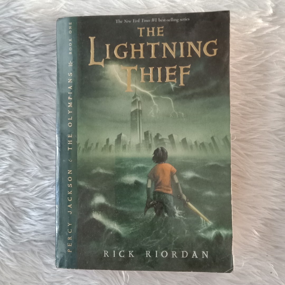 The Lightning Thief by Rick Riordan, Hobbies & Toys, Books & Magazines ...
