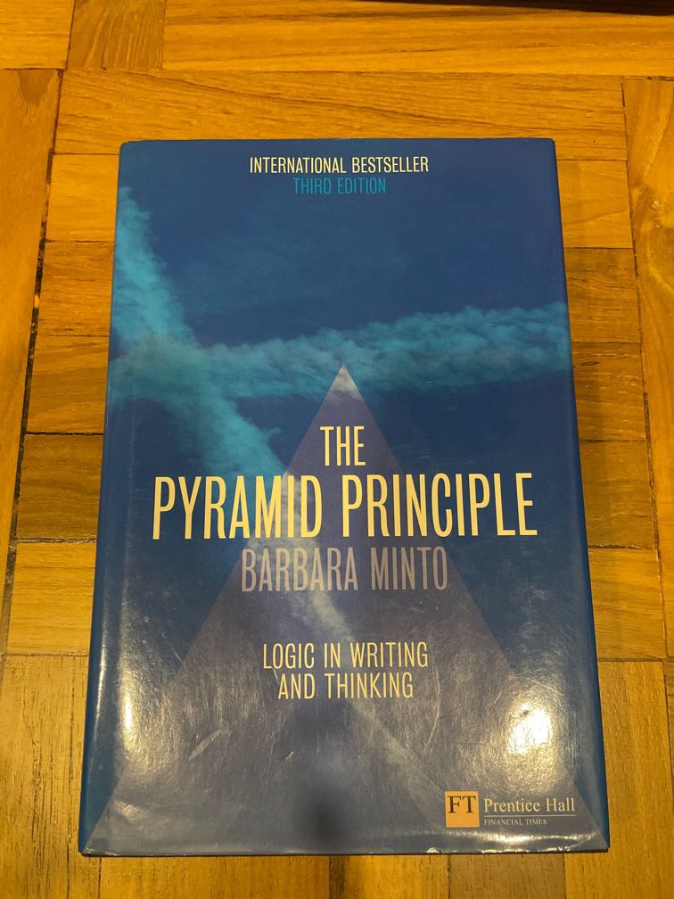 The pyramid principle, Hobbies & Toys, Books & Magazines, Textbooks on ...