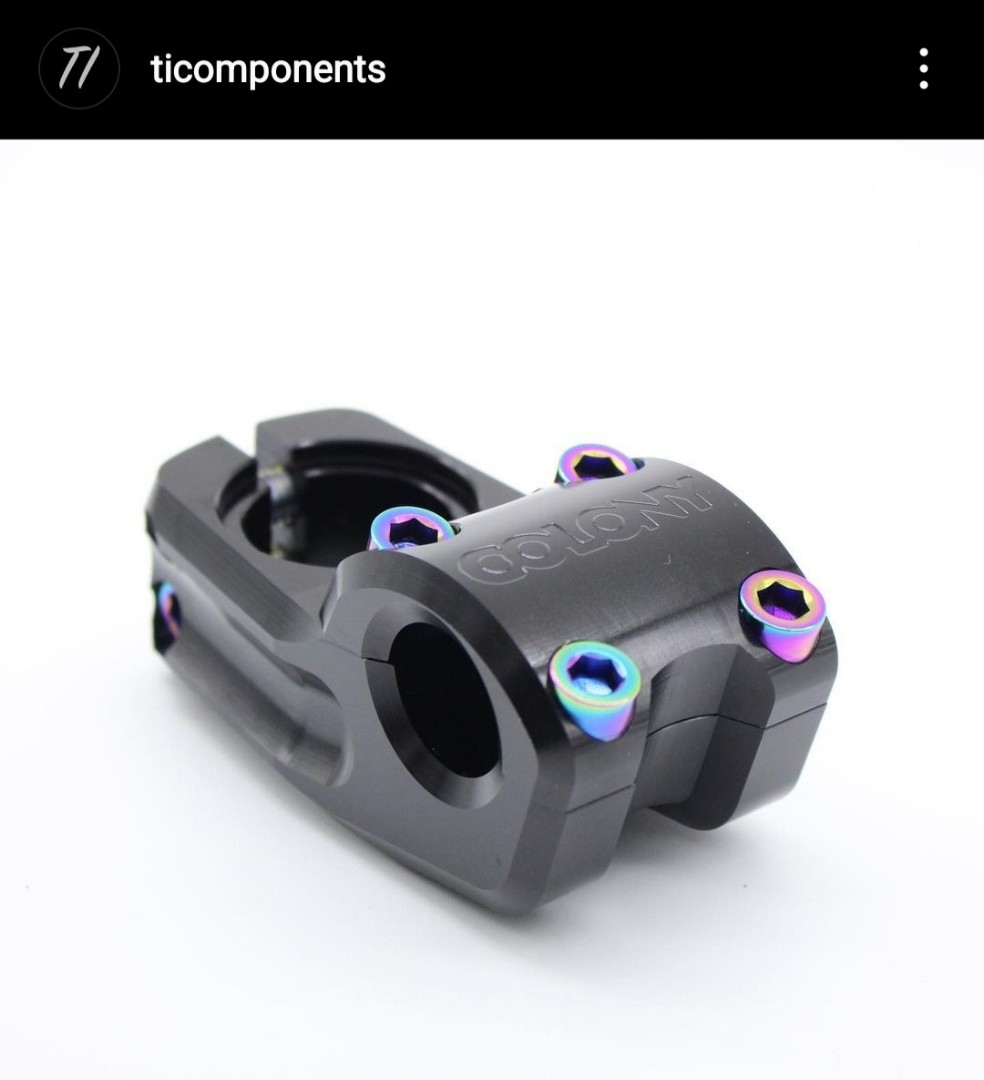 Ti components metric bolts (rainbow), Sports Equipment, Bicycles ...