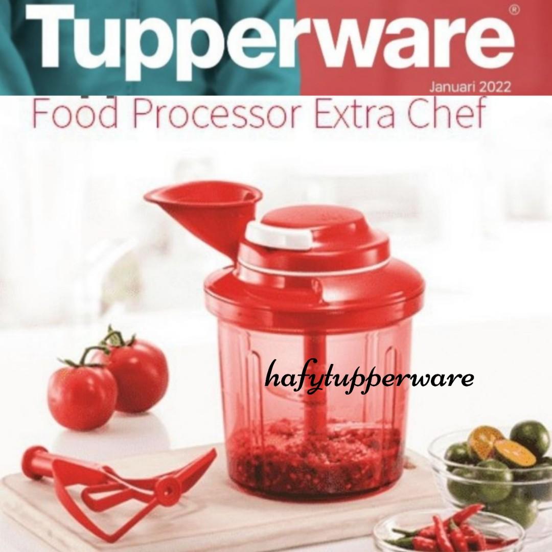 Tupperware Extra Chef Red (1) 1.35 Liter (Original), Furniture & Home ...