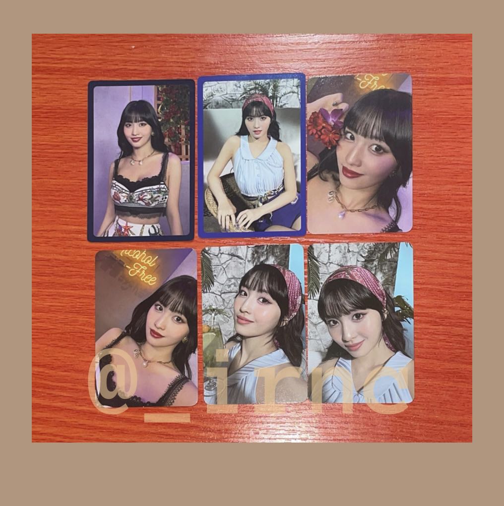 Twice Momo Photocard, Hobbies & Toys, Memorabilia & Collectibles, K ...
