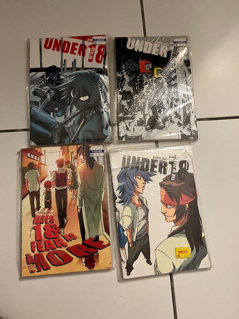 Under18 Full set, Hobbies & Toys, Books & Magazines, Comics & Manga on Carousell