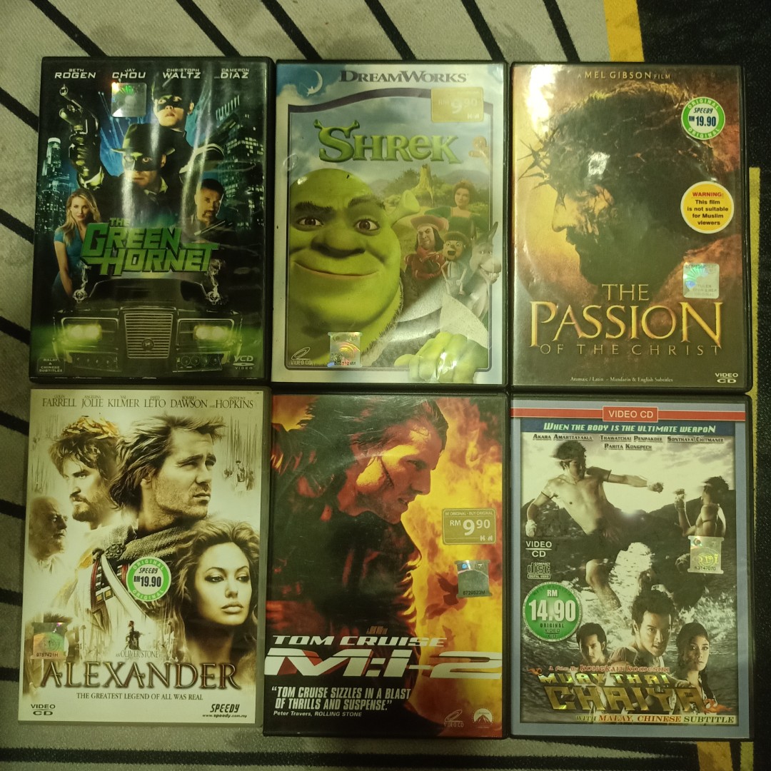 VCD Movies VCD Original Various Title, Hobbies & Toys, Music & Media ...