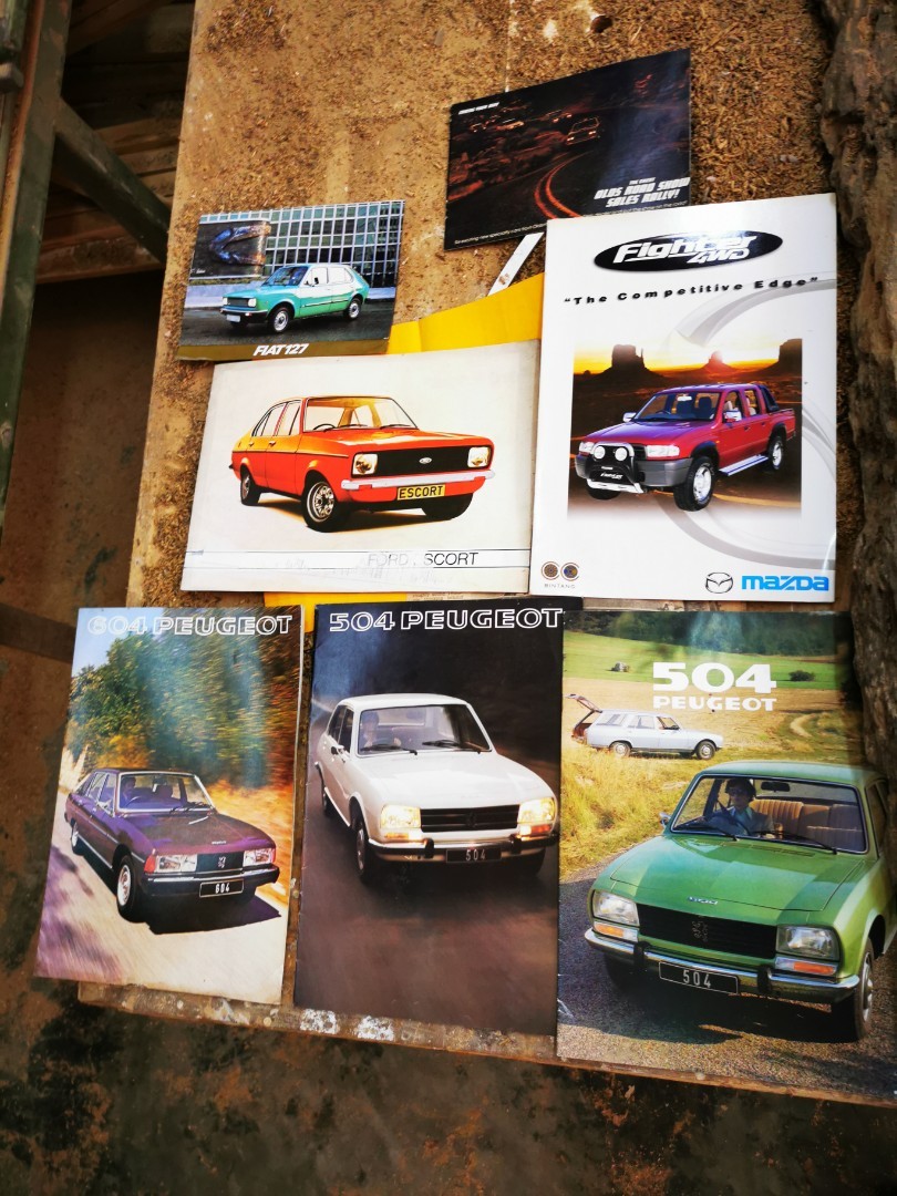 Vintage car brochures, Auto Accessories on Carousell