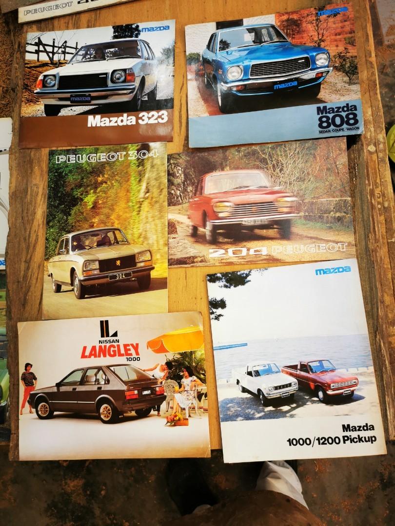 Vintage car brochures, Auto Accessories on Carousell