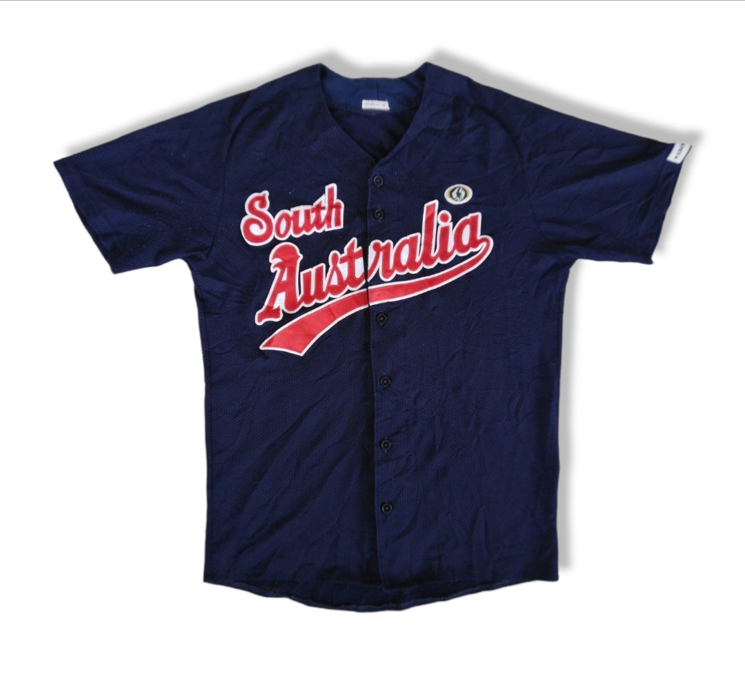 VINTAGE SOUTH AUSTRALIA BASEBALL TEAM JERSEY BY EMMSEE SPORTWEAR, Men's ...