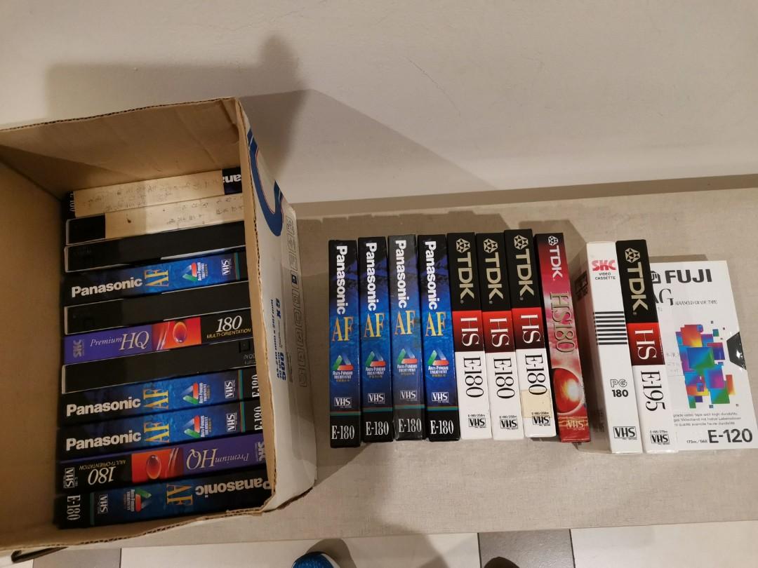 1990's VHS video tape, E180, sbc TV programmes recorded. Excellent ...